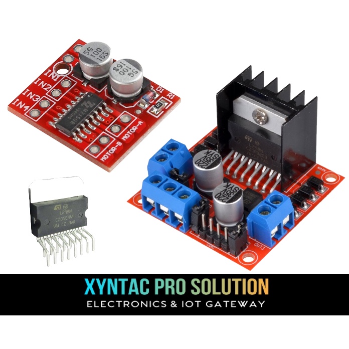 L298N MX1508 Dual H Bridge DC Stepper Motor Drive Controller Board Arduino Module | Shopee Malaysia