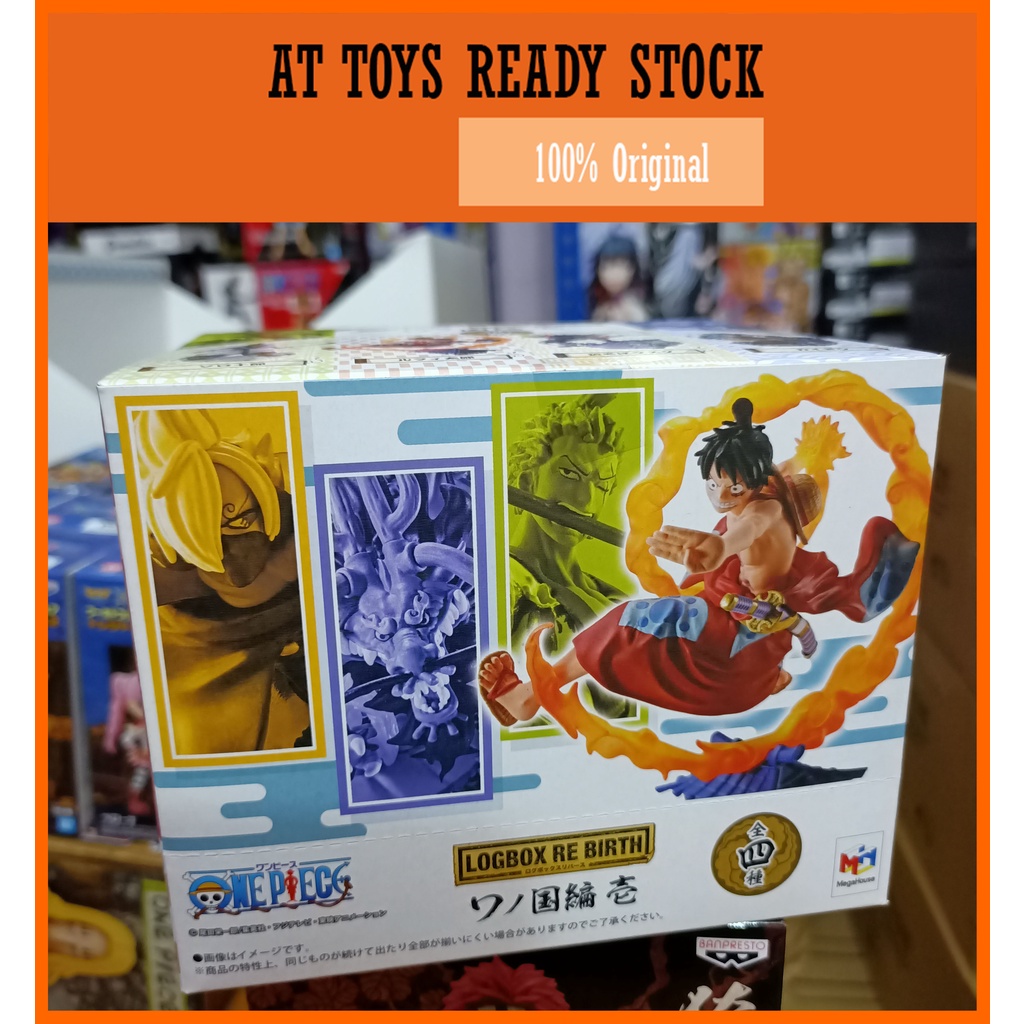 -ORIGINAL-MEGAHOUSE ONE PIECE LOGBOX RE:BIRTH WANOKUNI VOL. 1 (Set of 4 ...