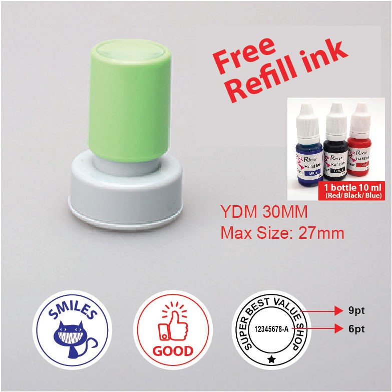 Custom Pre Ink Stamp Chop / Flash Stamp / Company Chop / Office Chop ...