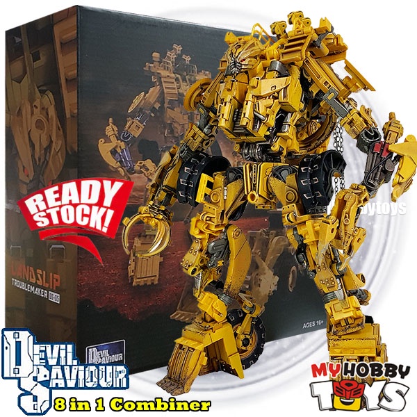 Devil Saviour Transformable Robot Ds 05 Landslip 8 In 1 Troublemaker