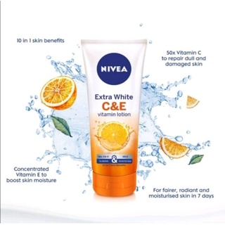 Nivea Extra White C&A Vitamin Lotion, Extra Bright 10 Super Vitamin ...