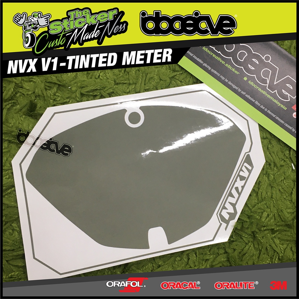 TINTED METER YAMAHA NVX 155 V1 BARU - ORIGINAL ORAFOL - READY STOCK ...