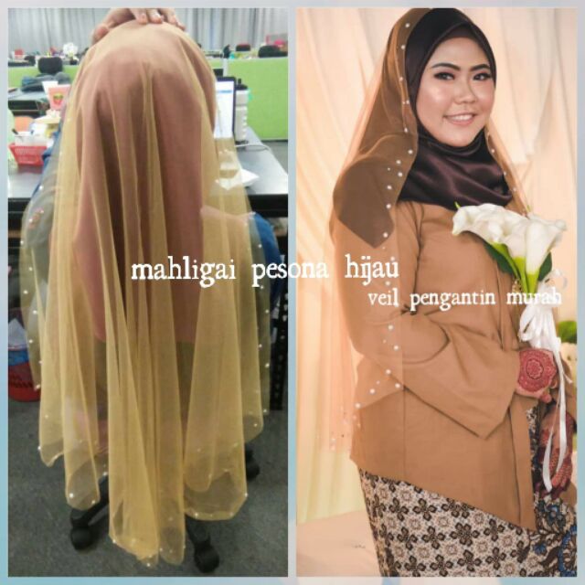 Veil Pengantin Murah,veil putih,veil bajet,veil murah ready stock ...
