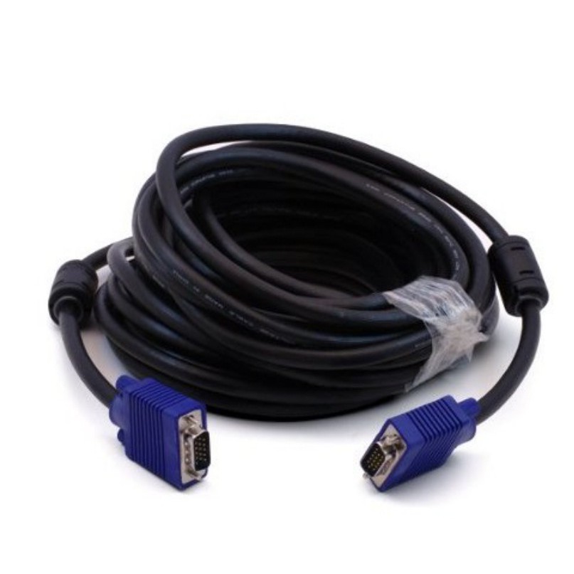 1.5M/3M/5M/10M VGA/RGB Display Cable 15pin Male to Male 3C+4 | Shopee ...