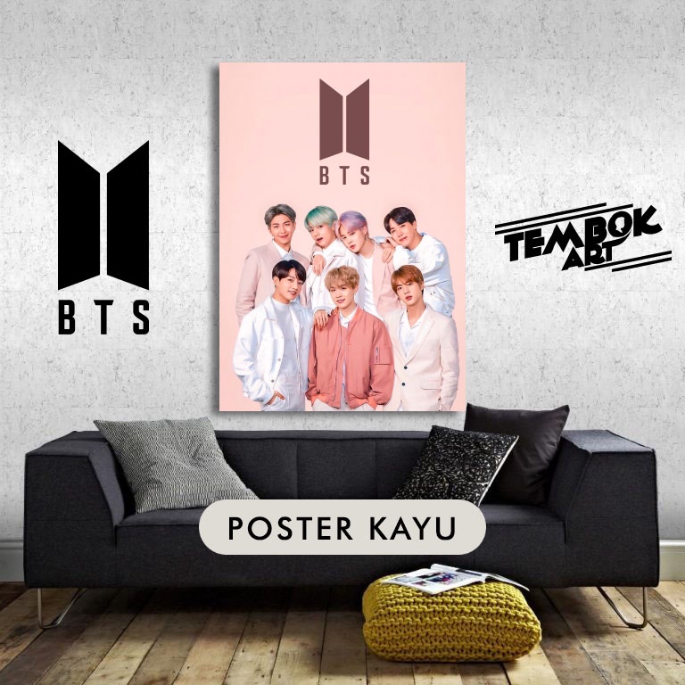 Bts Wood Poster - High Quality (20x30 cm) | Shopee Malaysia