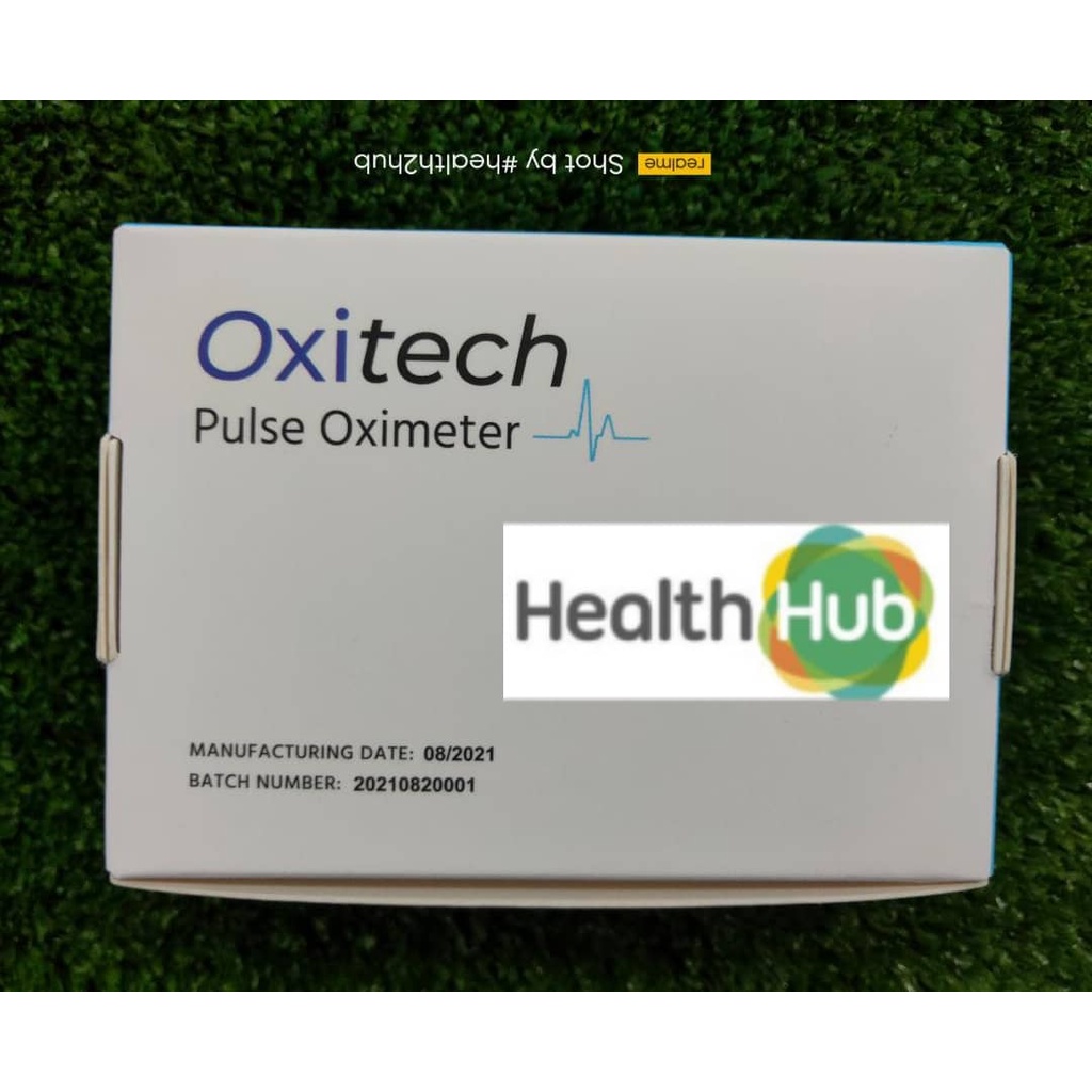 OXITECH PULSE OXIMETER BATTERY INCLUDED (MDA APPROVED) | Shopee Malaysia