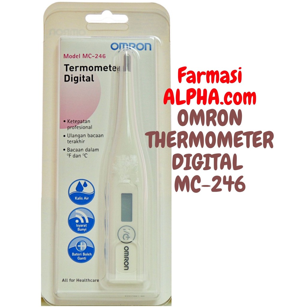 Omron Pencil DIgital Thermometer MC-246 | Shopee Malaysia