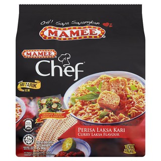 [WHOLESALE] MAMEE CHEF MI TARIK 8 Bundle x 4 pkt (TomYam 80g / Lontong ...
