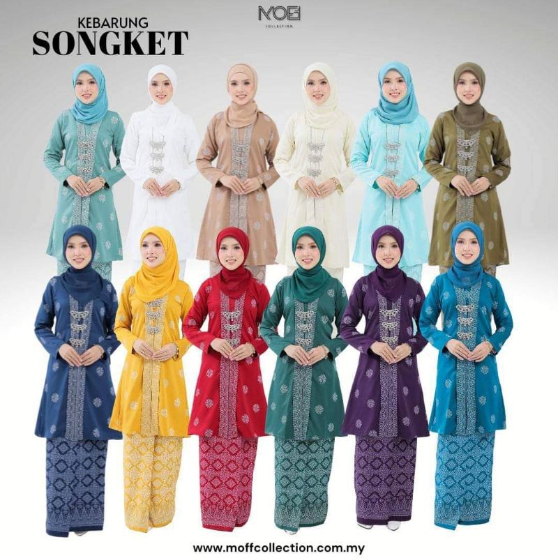 [ kebarung songket ] kebaya songket, kebarung moden . songket bunga ...