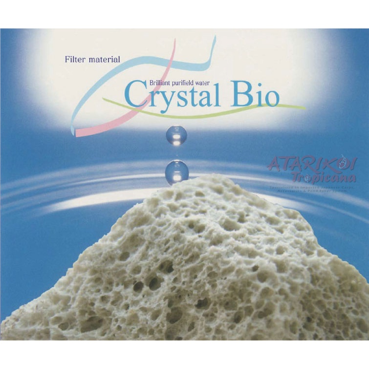 Crystal Bio - 2 Liter (300Gram)-New Medium of Bio-Filtration Specially ...