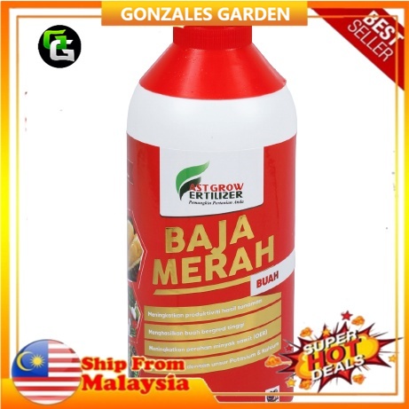 Baja Foliar FastGrow Merah (500ml) | Shopee Malaysia