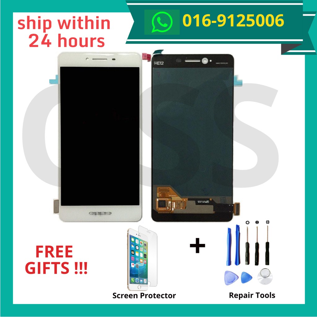 Oppo R7S Fullset LCD Display Touch Screen Digitizer White | Shopee Malaysia