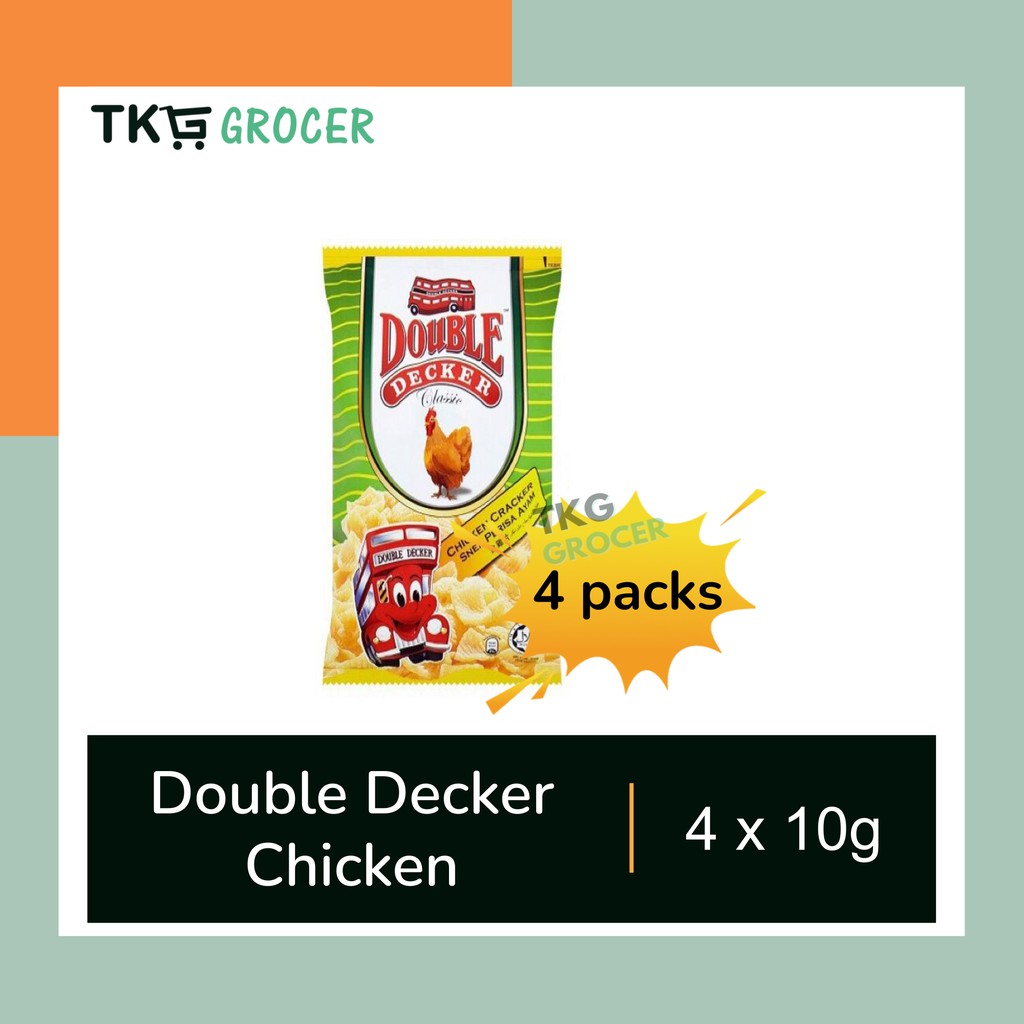 Double Decker Chicken (4 pack x 10g) | Shopee Malaysia