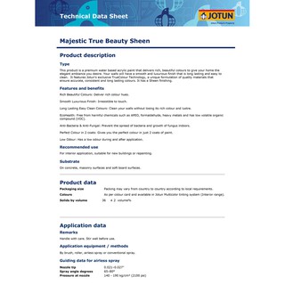 Jotun Majestic True Beauty Collection 5 Liter Snow White 5001 / Blue ...