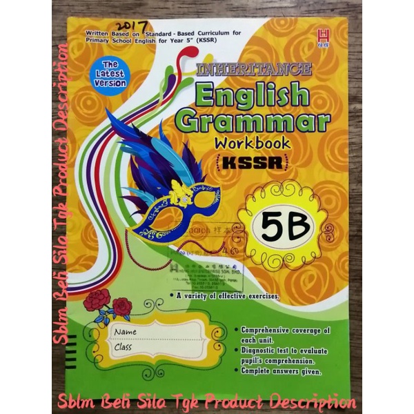 English Grammar Workbook 5B | Shopee Malaysia