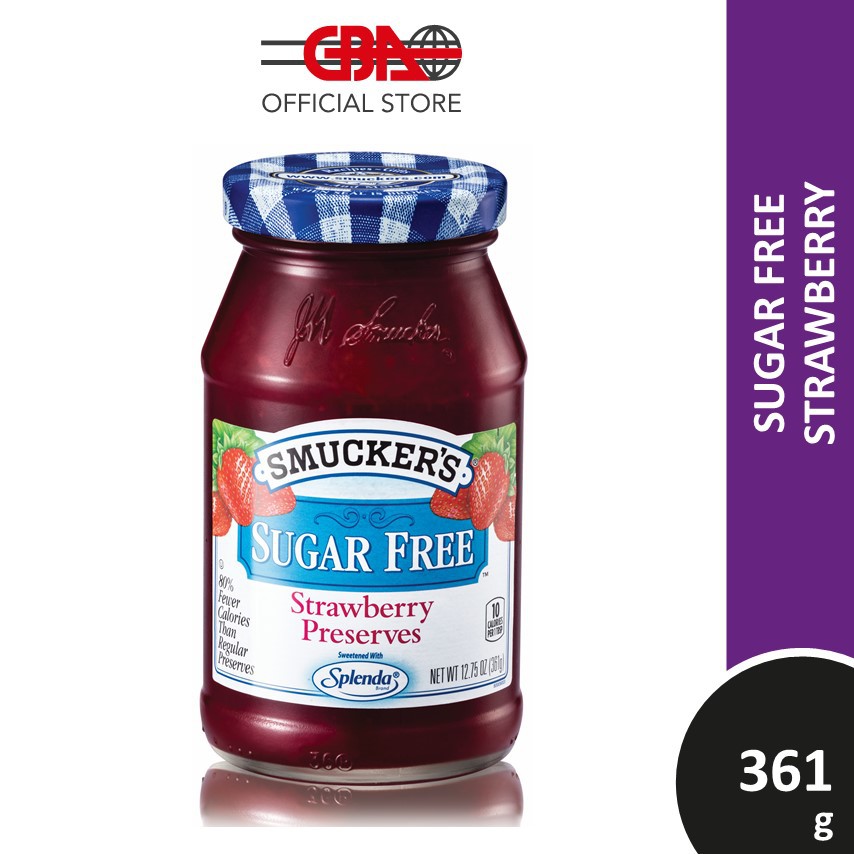 Smucker's Jam Sugar Free - Strawberry (361g) | Shopee Malaysia