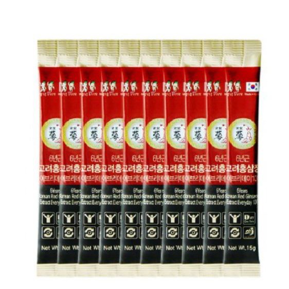 6 years korean Red Ginseng Extract - Everyday one korean Red Ginseng ...