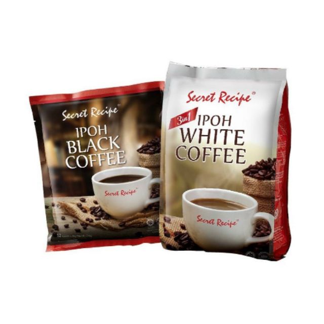 Secret Recipe Mix Combo Set (White & Black Coffee) | Shopee Malaysia