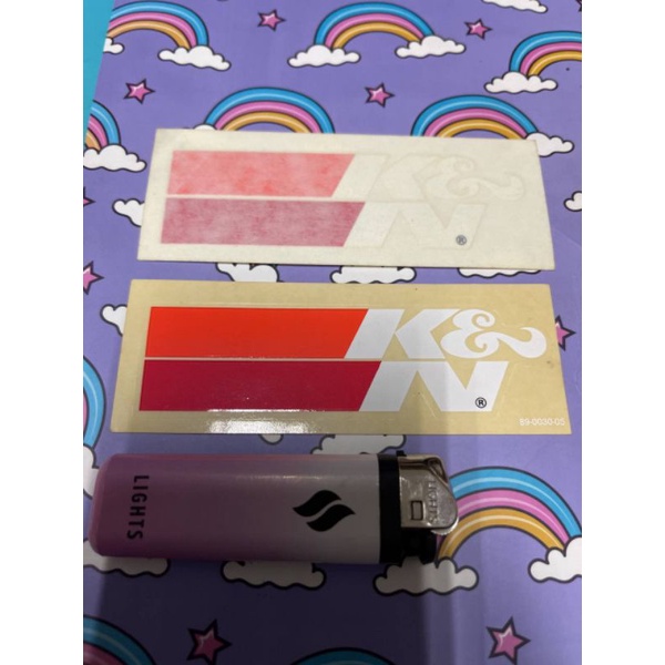 Vintage K&N stickers (transparent & cutting) | Shopee Malaysia