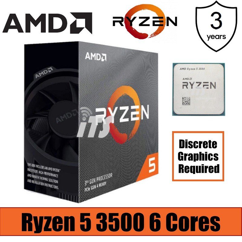 AMD Ryzen 5 3500 3.6Ghz AM4 Processor | Shopee Malaysia