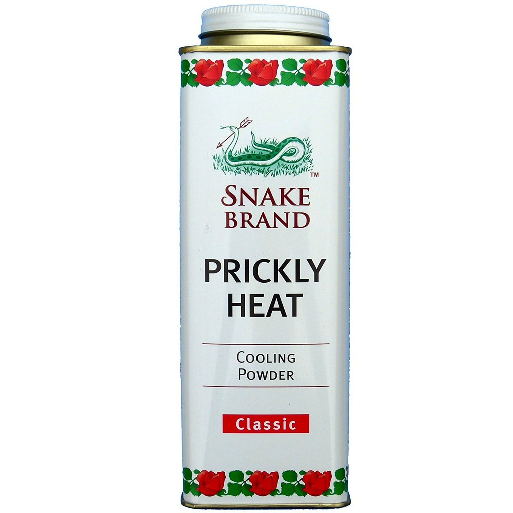 Snake Brand Classic Prickly Heat Cooling Powder 300g | Shopee Malaysia