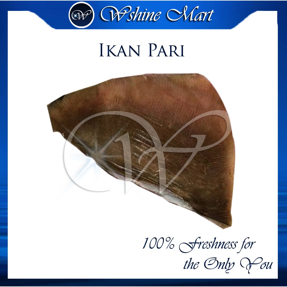 [100% Segar] Isi Ikan Pari Fresh Stingray Fish Steak Cut / Fish Slice ...