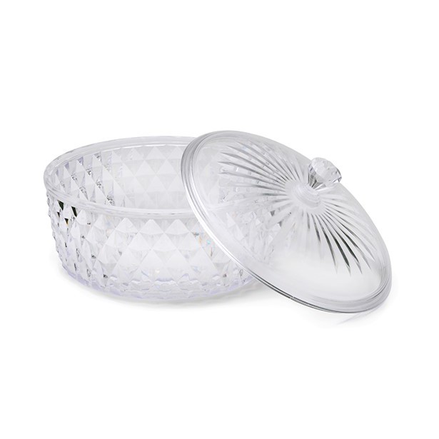 Crystal Candy Sweets Tray/ Kristal Bekas Gula Gula/ Plastic Snack Tray ...