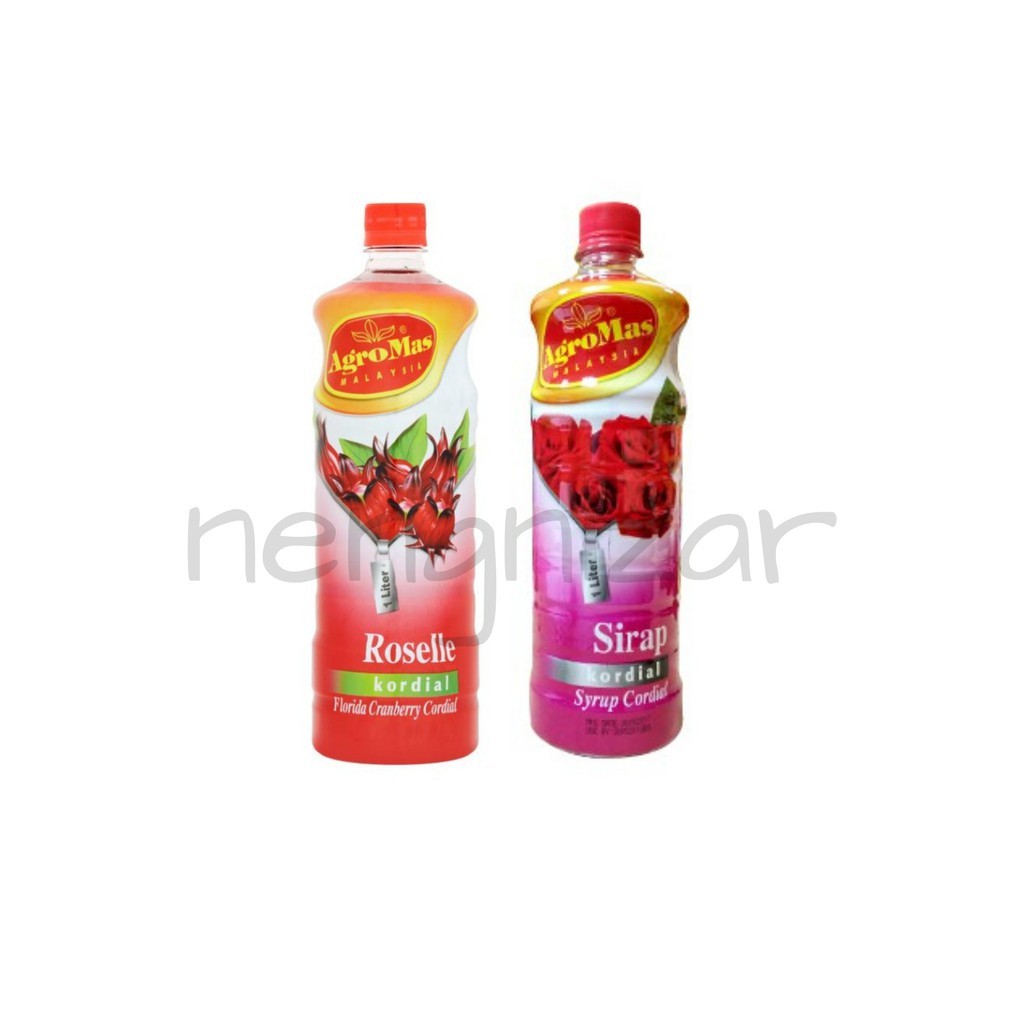 KORDIAL SARSI Dan KORDIAL ROS LAICI AGROMAS | Shopee Malaysia
