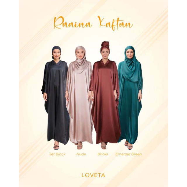 LOVETA COLLECTION RAYA 2022**Kaftan Raaina** | Shopee Malaysia