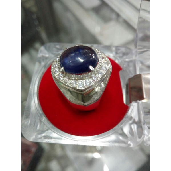 batu nilam afrika body silver | Shopee Malaysia