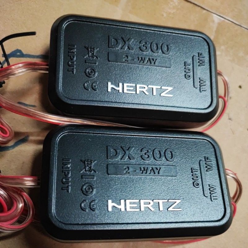 hertz dx 300 2 way passive crossover | Shopee Malaysia