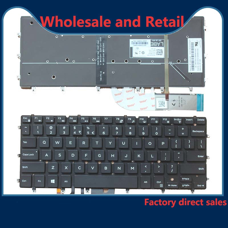DELL XPS 13 9343 9350 9360 15BR N7547 N7548 17-3000 P54G P41F 0DKDXH ...