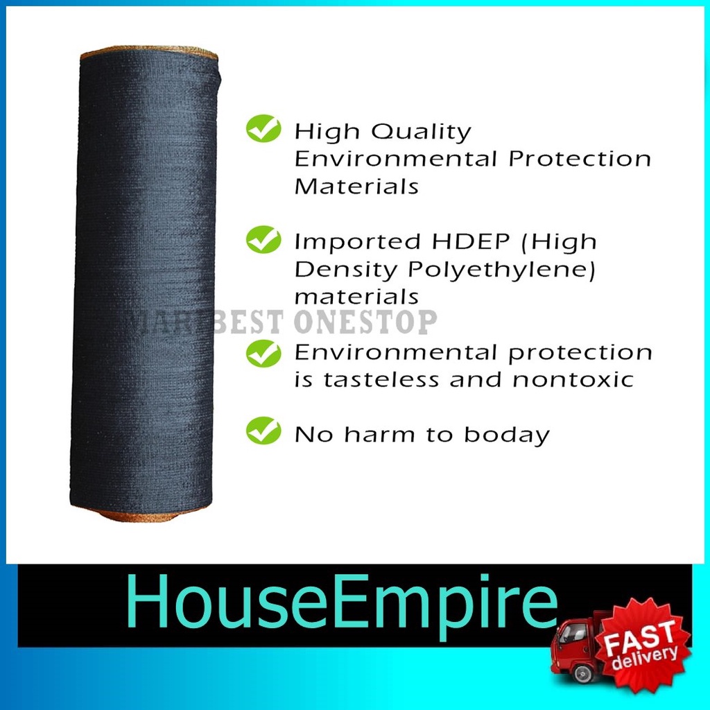 Sunshade Netting 50% Garden Mesh Sunblock Cover Jaring Pelindung Cahaya ...