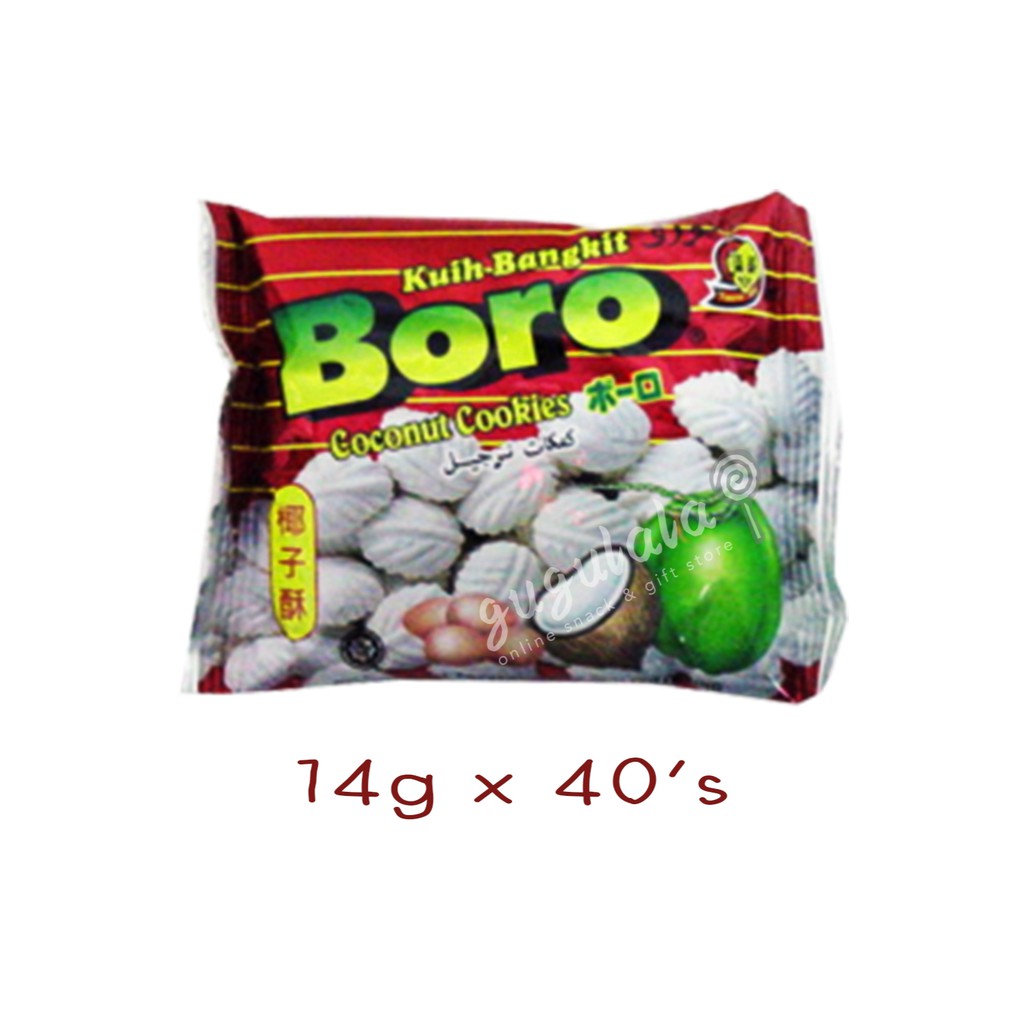 Boro Coconut Cookies / Kuih Bangkit 40's x 14g | Shopee Malaysia