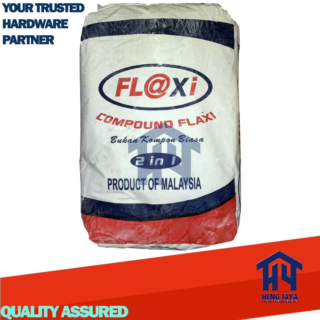 [Fl@XI] 18 Kg Fl@xi Stopping 2 in 1 (White) Cement Based Stopping ...