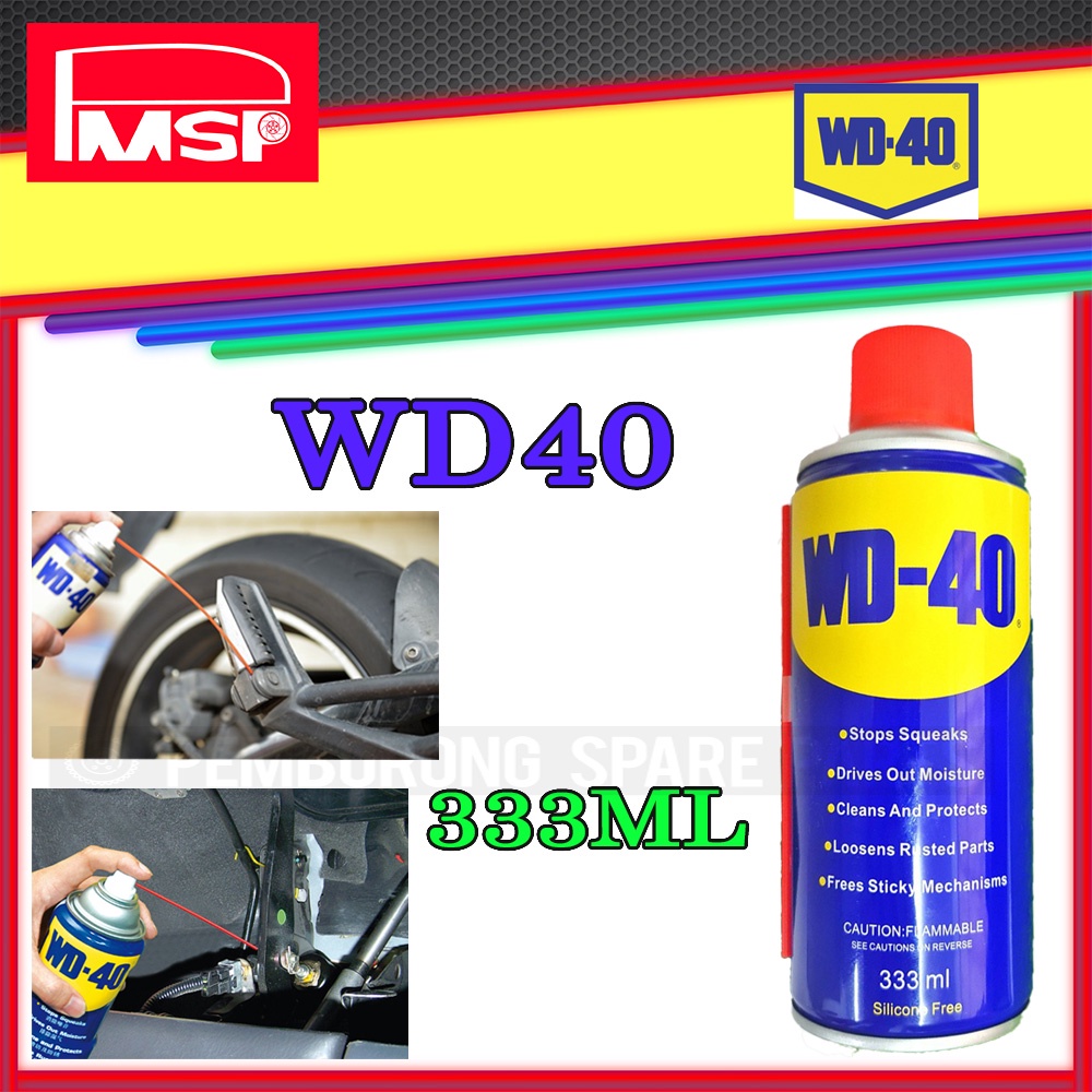WD40 SPRAY ANTI KARAT ANTI RUST SPARY KARAT 333ML | Shopee Malaysia