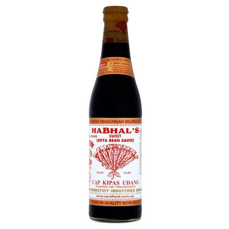 Habhal’s Cap Kipas Udang Sweet Soya Bean Sauce / Kicap Lemak Manis ...