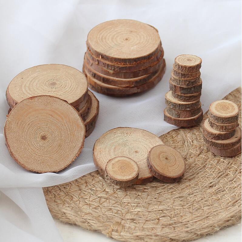 DIY Wood Wooden Round Table Scatter Decoration Crafts | Shopee Malaysia