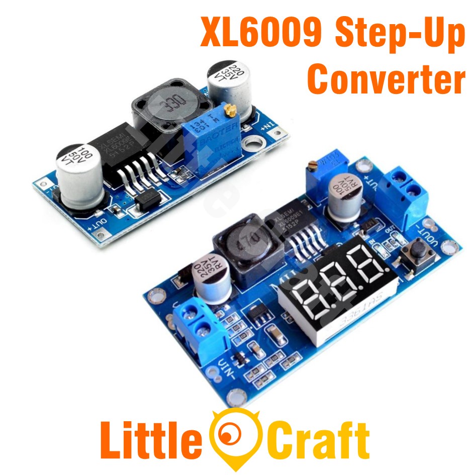 XL6009 DC-DC Adjustable Step Up Voltage Booster Converter Module With ...