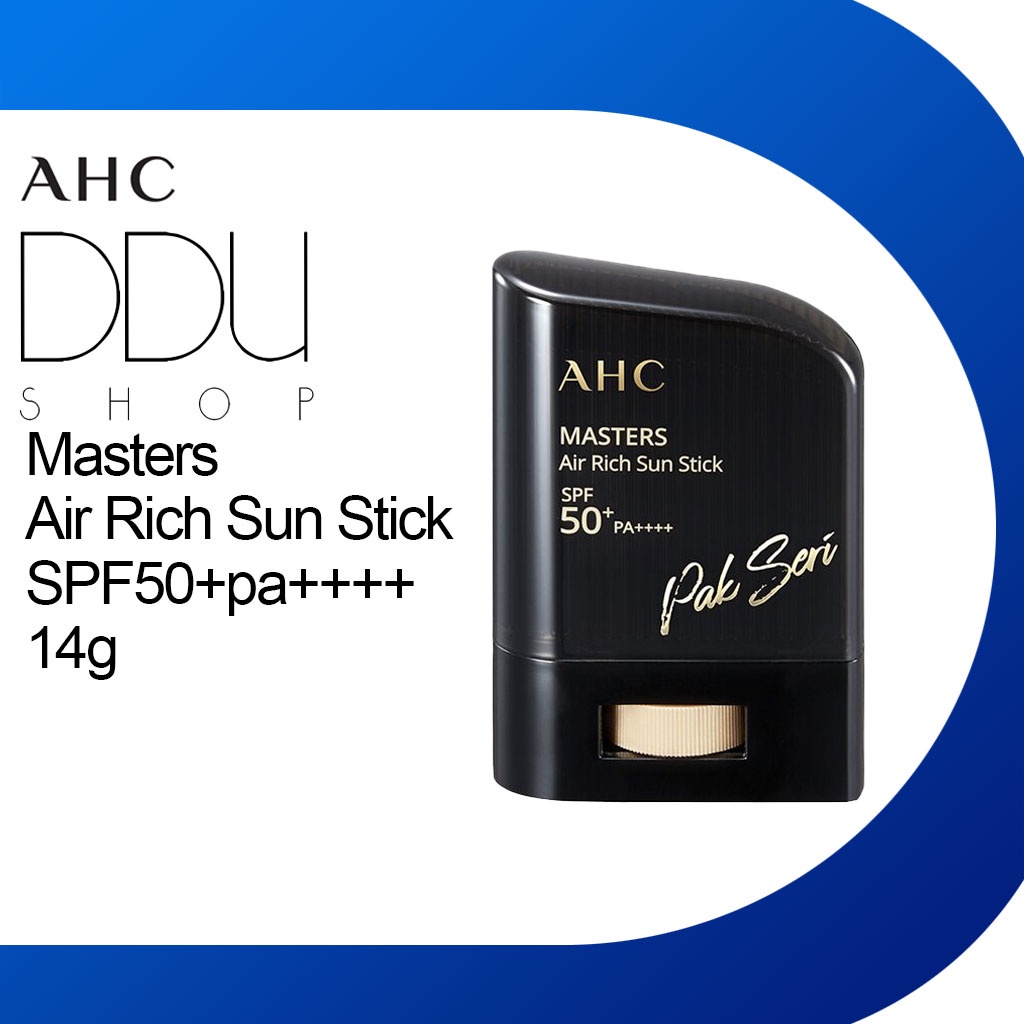 AHC / Masters Air Rich Sun Stick SPF50+pa++++ / 14g | Shopee Malaysia