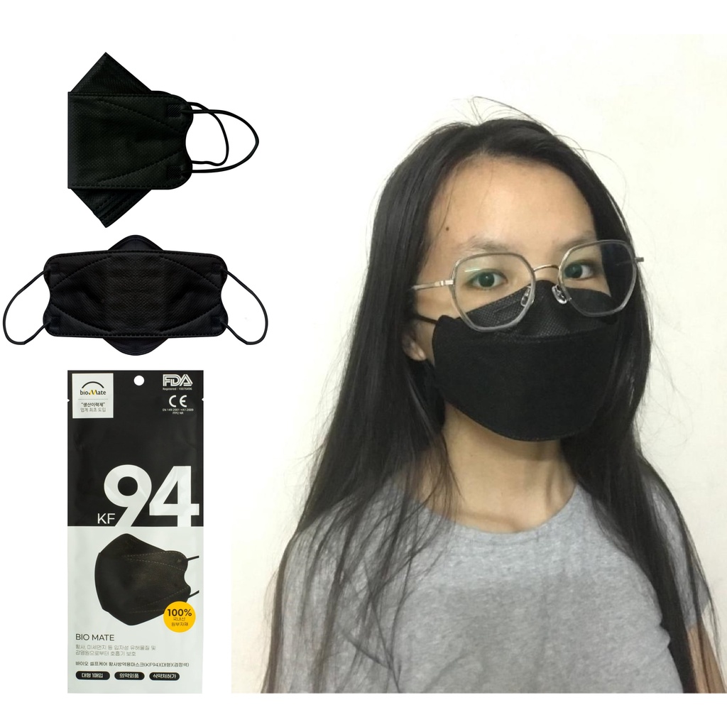 [Import from Korea] Bio Mate KF94 Face Mask Adult Ear loop 4ply Mask ...