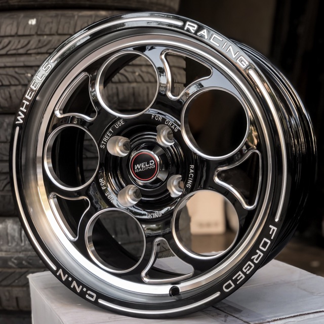 Weld Racing Magnum 2.0 Drag Racing wheels. 15”x7.0J ET:+35 PCD:4x100 | Shopee Malaysia