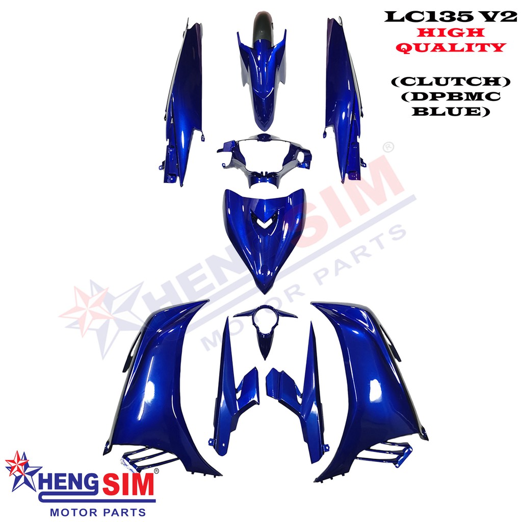 LC135 V2 COVER SET YAMAHA LC (DPBMC BLUE) | Shopee Malaysia