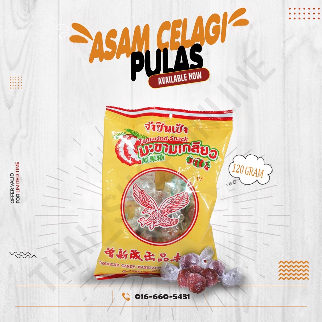 Asam Celagi Original Asam Pulas Tamarind Snack Asam Celagi Pulas ...