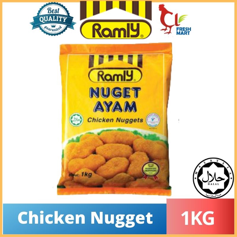 Ramly Nugget Ayam / Chicken Nugget (1KG)
