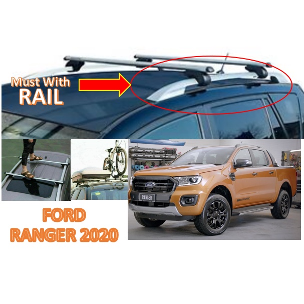 Ford Ranger 2020 New Aluminium universal roof carrier Cross Bar Roof ...