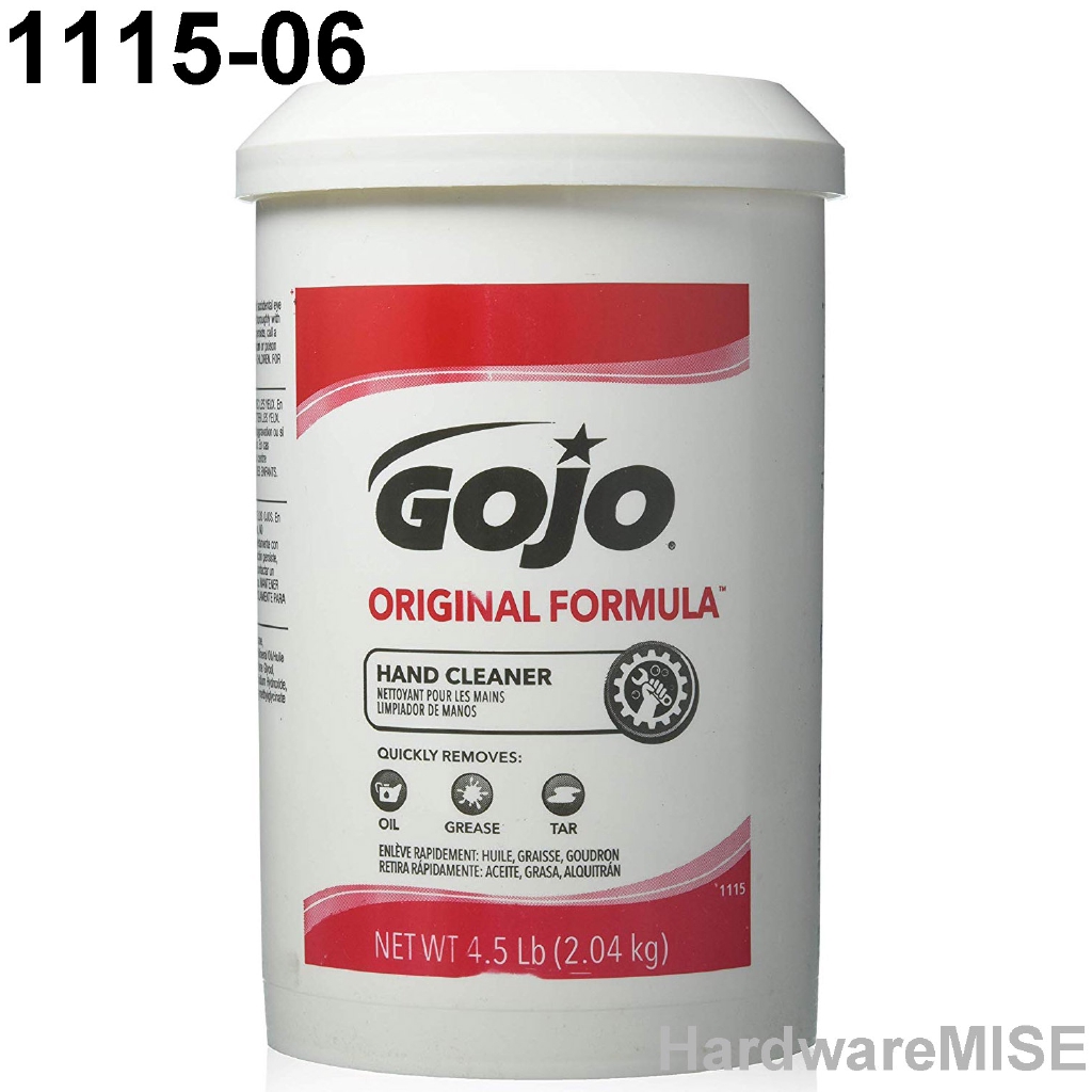GOJO 1115-06 ORIGINAL FORMULA Hand Cleaner 4.5LB Malaysia Supplier ...