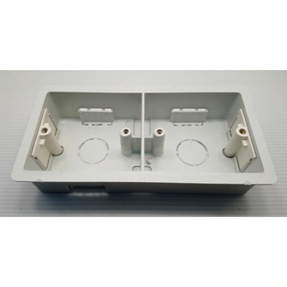 PVC Partition Box / Switch Base / Switch Box Single Gang / Double Gang ...