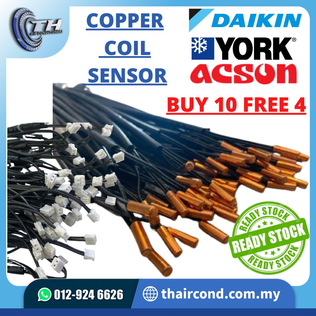 Daikin Air Conditioner Copper Sensor / Coil Sensor (Big / Small ...