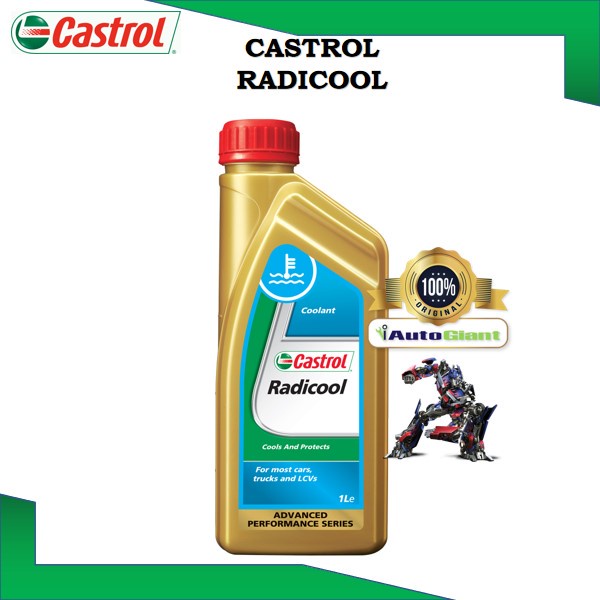 Castrol Radicool 1L Summer Coolant and Antifreeze (100% ORGINAL ...